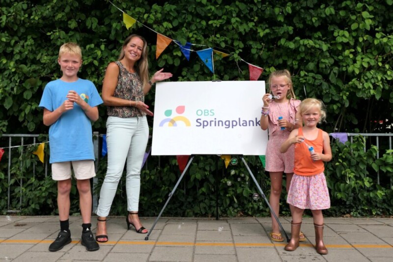 Een nieuw logo voor basisschool de Springplank! - Groene Hart Koerier