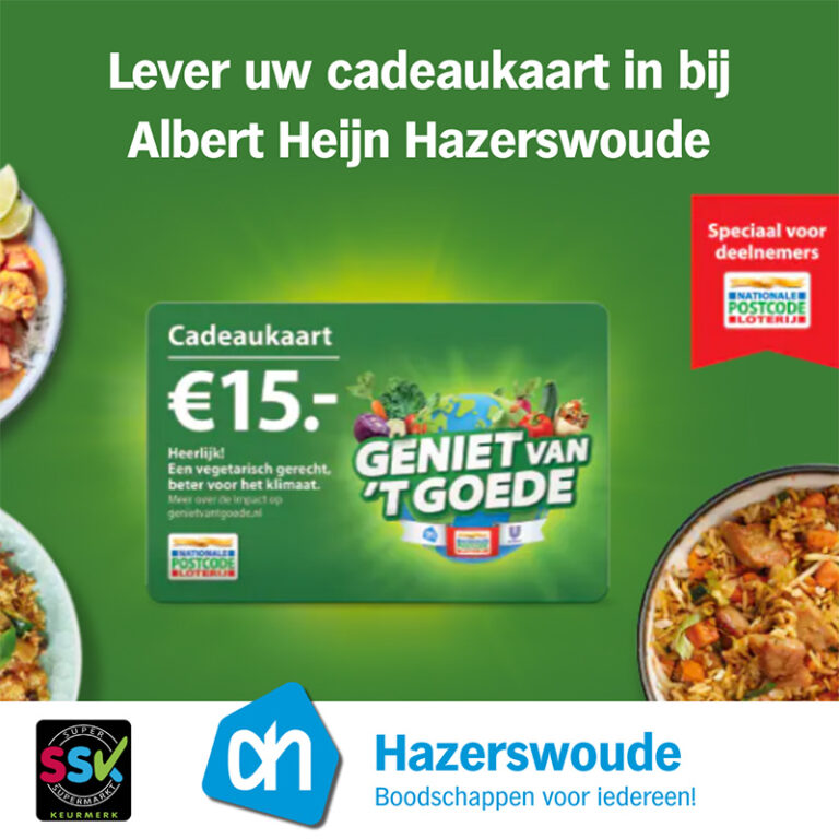 Albert Heijn Hazerswoude-Dorp viert start van ‘Geniet van ’t Goede ...