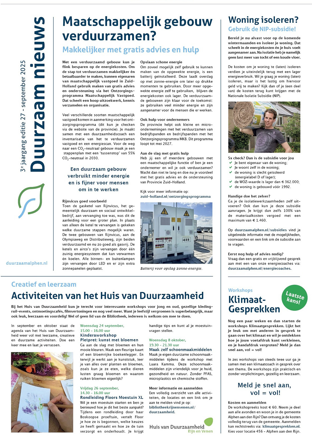 Week in Beeld – Week 38 – 2025 - Groene Hart Koerier