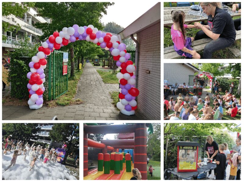 Feest in de speeltuin: De Rode Wip viert 60 jaar met schuim, poffertjes ...