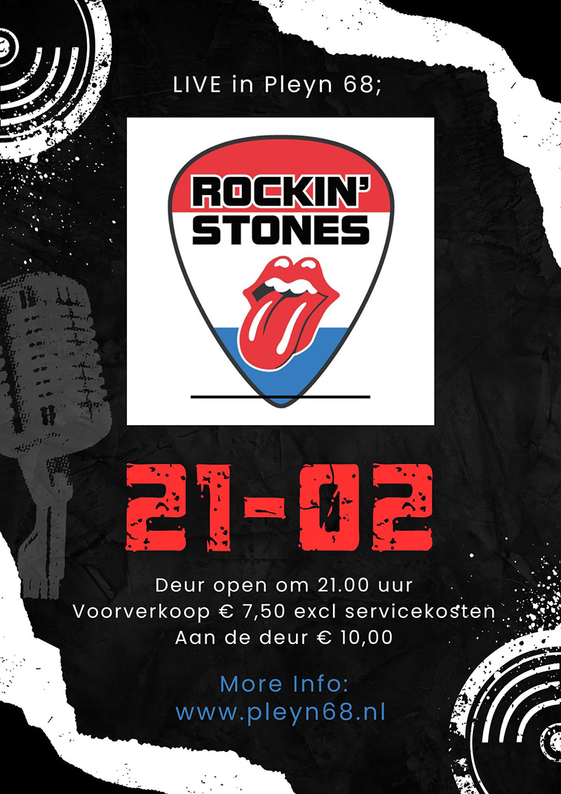 LIVE in Pleyn 68 - Rockin Stones - Groene Hart Koerier